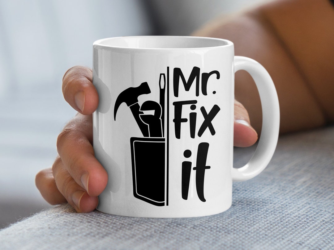 Mr Fix It Mug, Father's Day Gift From Daughter, Father's Day Gift From ...