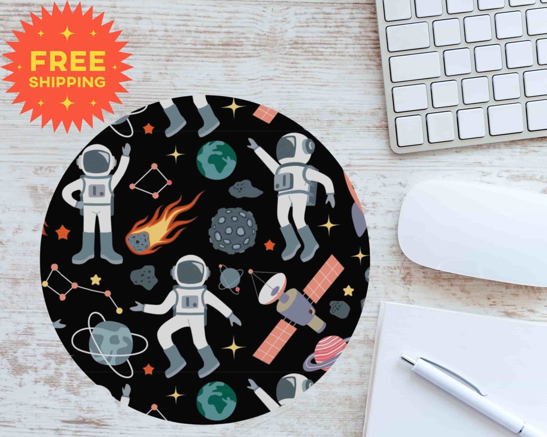 Mouse Pad Space Boy Aesthetic Room Decor Non-slip Mousepad Cute Space ...