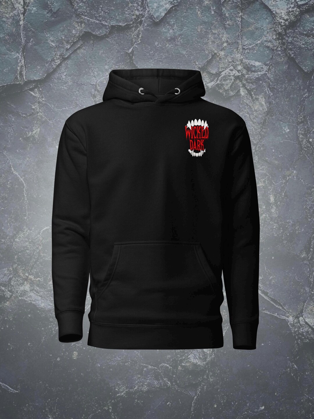 Bloodlust Awakening Gothic Hoodie Alt Dark Aesthetic Activewear ...