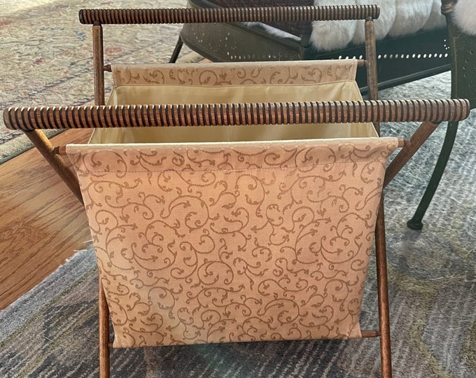 Vintage Knitting Caddy With Yarn and Knitting Needles - Etsy