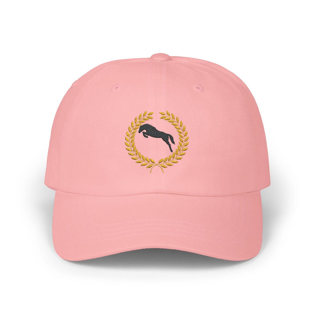 Embroidered Horse Baseball Cap, Horse Lover Hat, Classic Equestrian ...