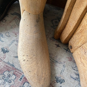 Antique Wooden Boot Trees Handmade Including Antique Ladies Riding ...