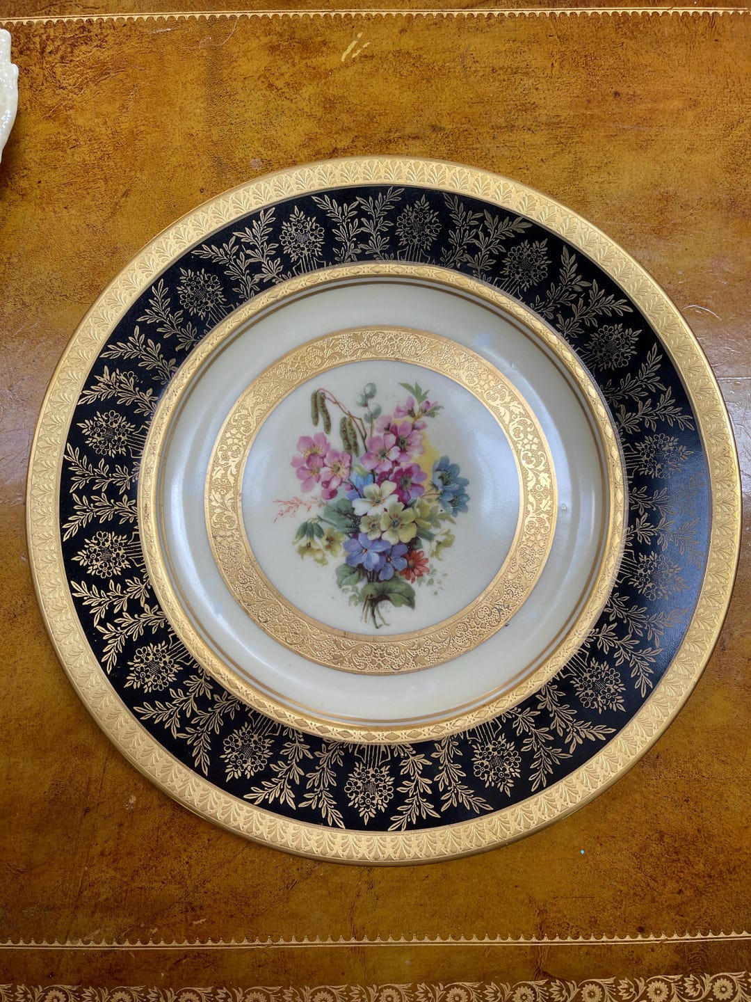 Royal Bavarian Plate Hutschenreuther Selb Bavaria Antique Collectible ...