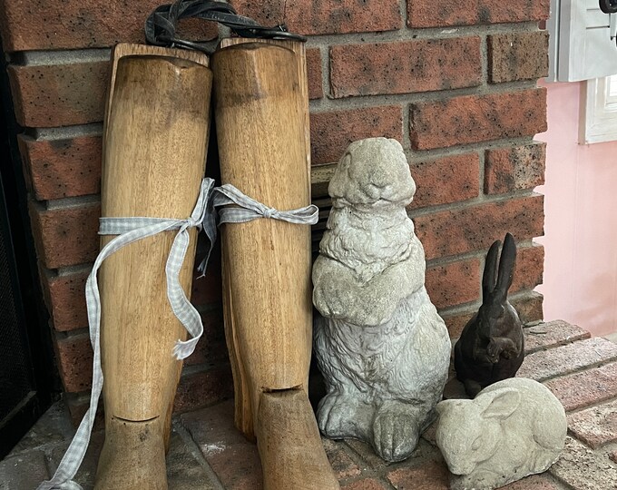 Antique Wooden Boot Trees Handmade Including Antique Ladies Riding ...