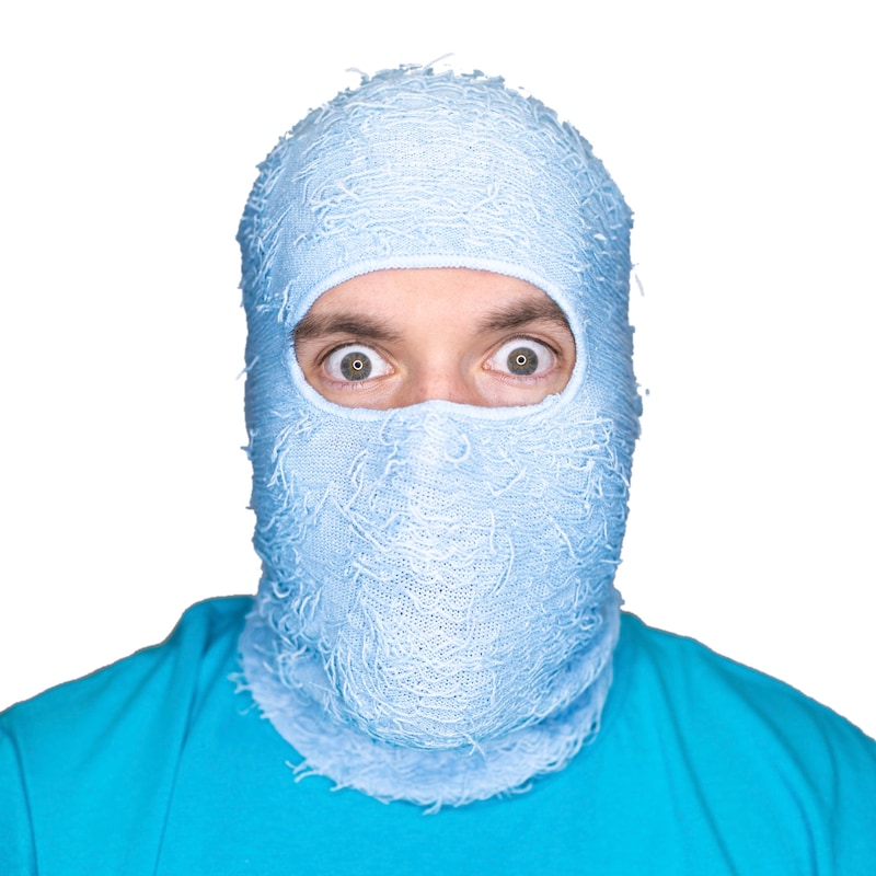 Fuzzy Ski Mask - Etsy