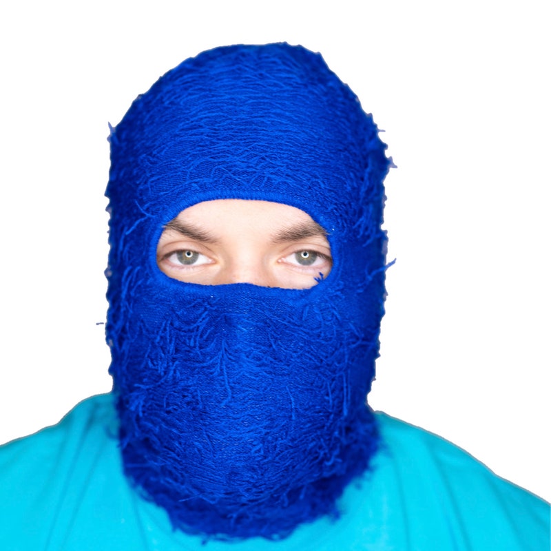 Fuzzy Ski Mask - Etsy