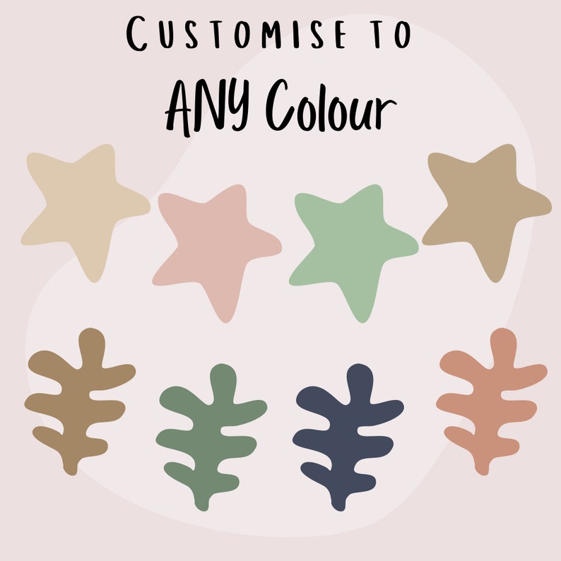 50 DIY Boho Shapes Bundle PNG and SVG Illustrations Hand Drawn Vector ...