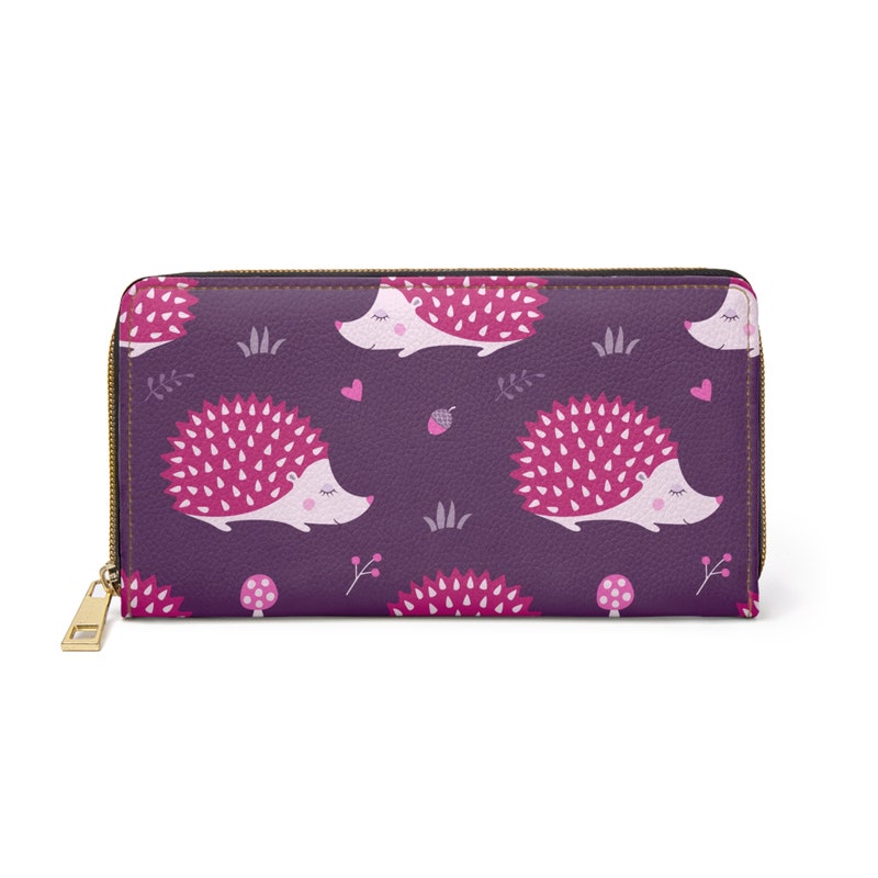 Hedgehog Wallet - Etsy