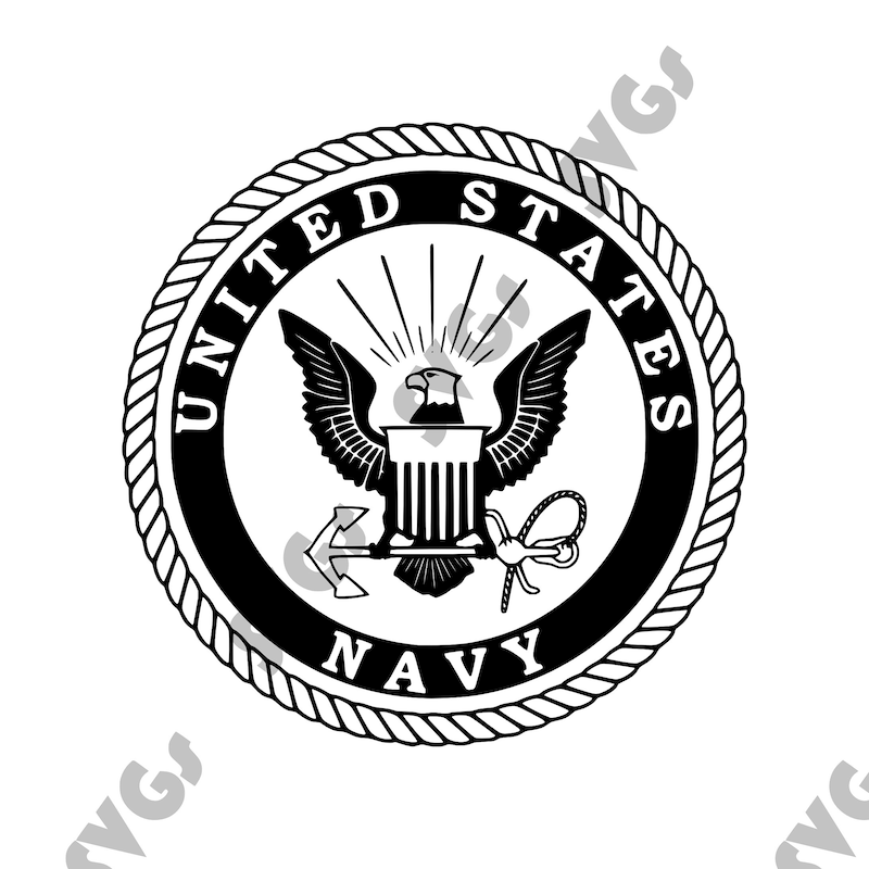 Navy Logo Svg - Etsy