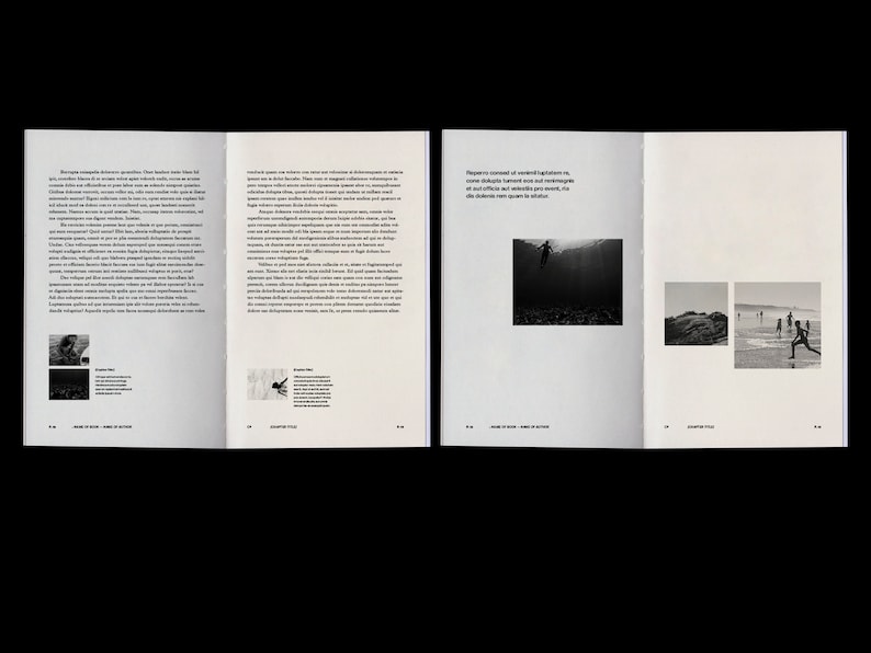 Poetry Story Book Template for Indesign 5x8 - Etsy