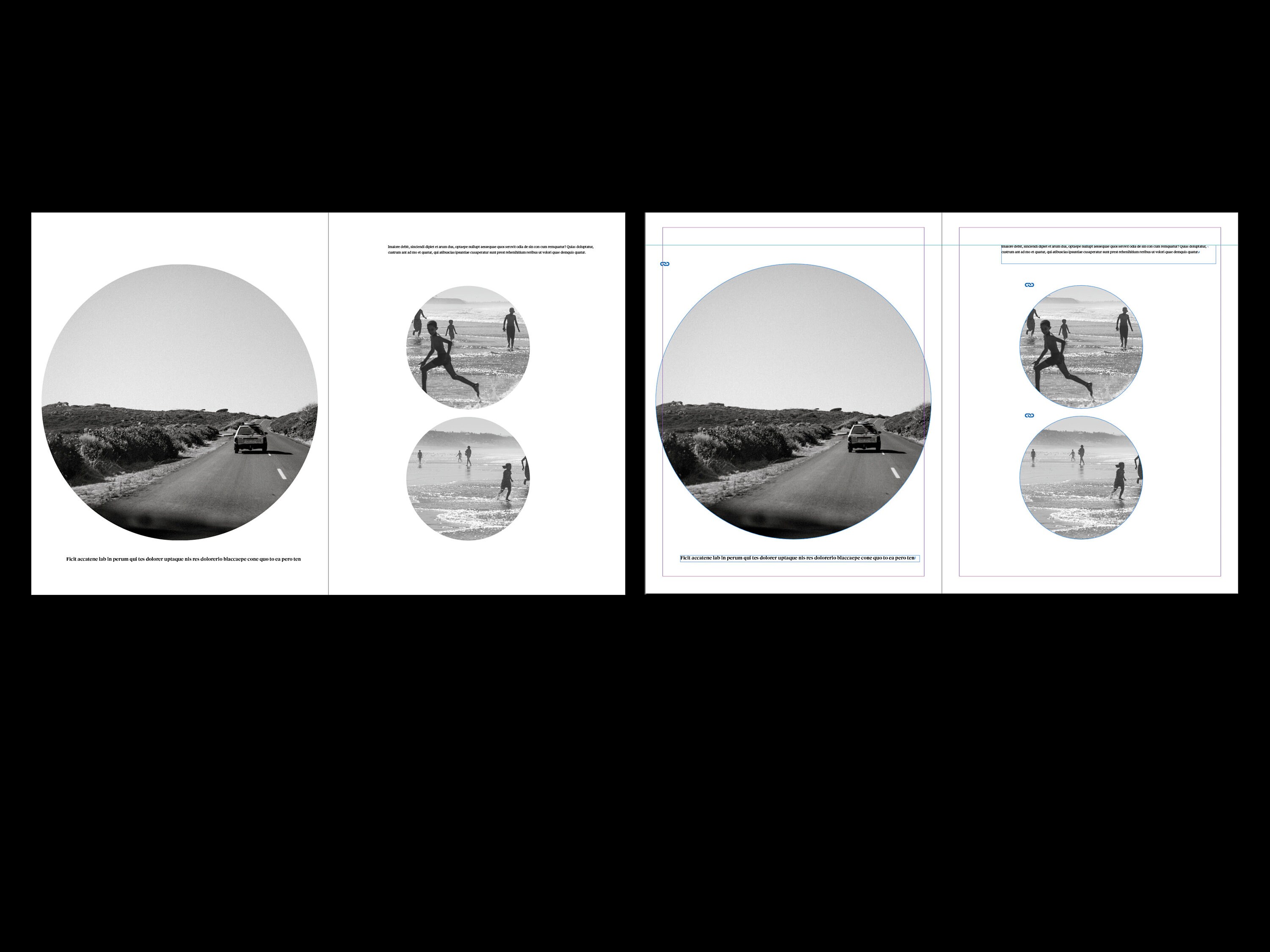 Experimental Modern Book Template Adobe Indesign 8.5x11 Instant ...