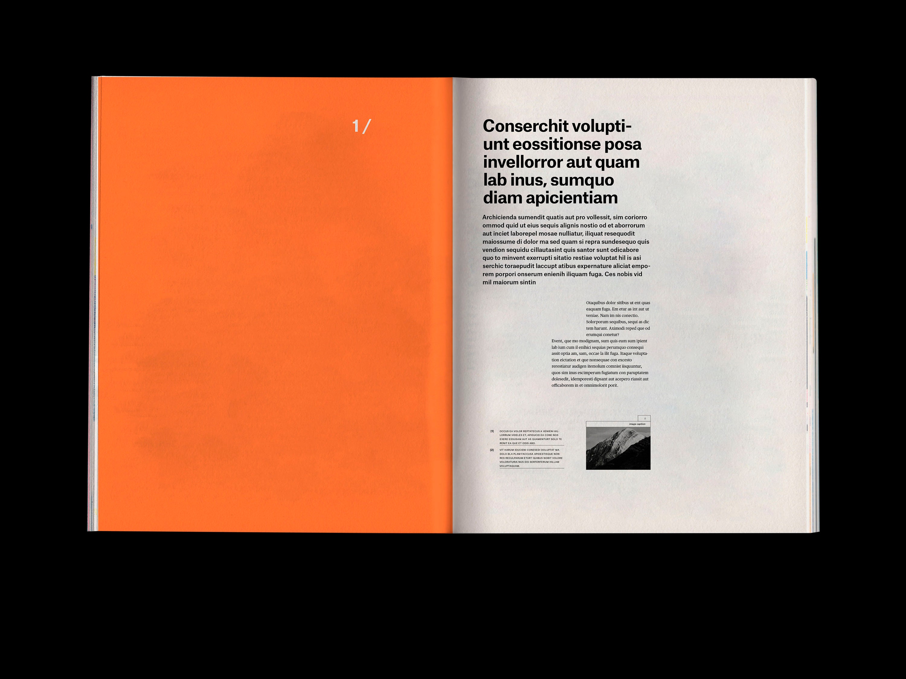 Experimental Modern Book Template Adobe Indesign 8.5x11 Instant ...