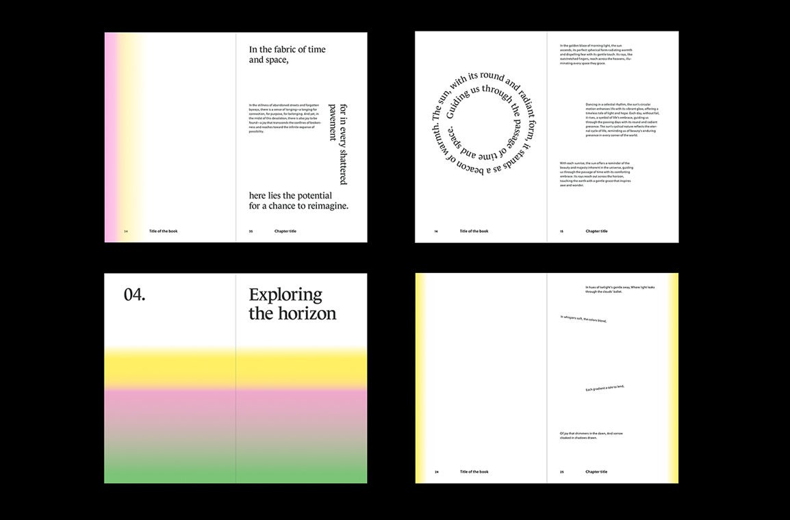 Unique Modern Poetry Book Template Adobe Indesign 5x8 Instant Download ...