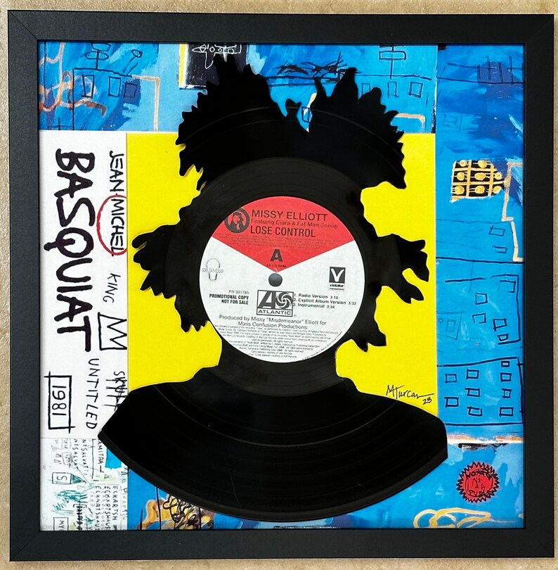 Basquiat Vinyl Record Art - Etsy