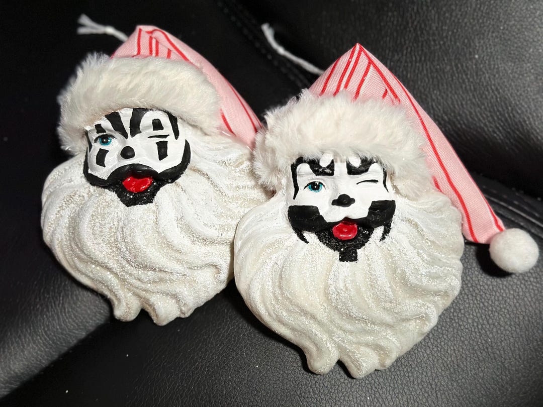 Hand Painted, ICP Juggalo Santa Ornaments - Etsy