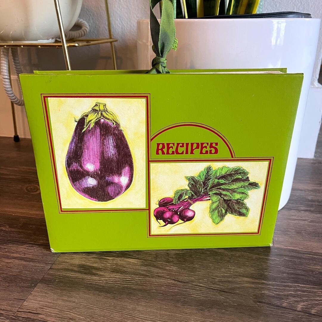 Vintage 60s Recipe Book - Etsy