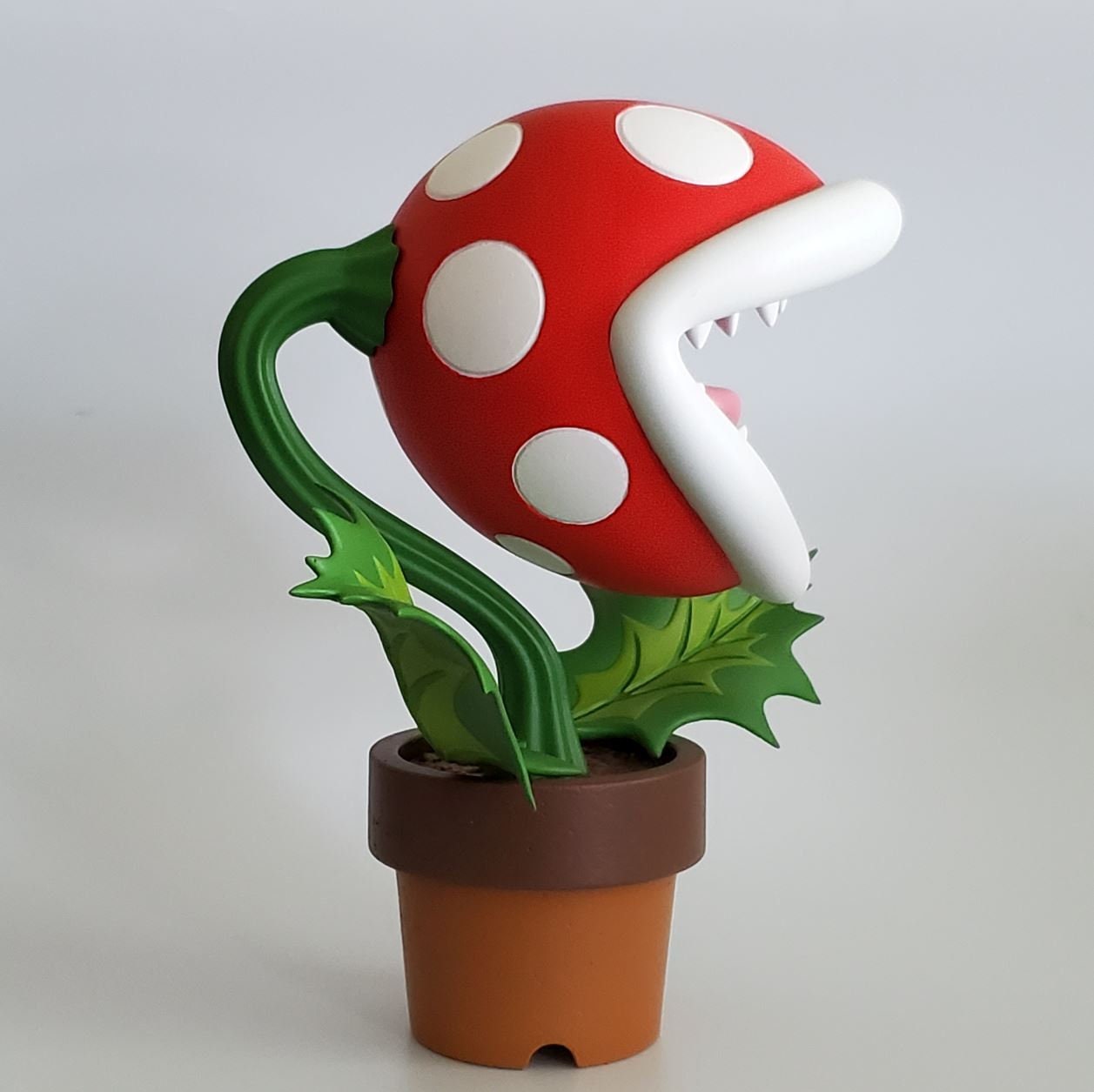Piranha Plant - 3D Printable Statue - Thunder Workshop - Etsy