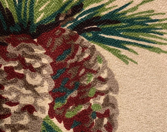 Full Swing Textiles Moonlight in the Pines in Color: Linen - Etsy