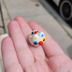 Clown Slug Cat With Baby Figure, Handmade Polymer Clay Figurine - Etsy