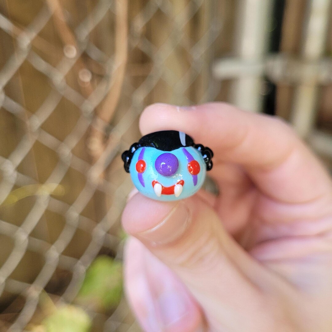 Vampire Clown Handmade Clay Figure - Etsy