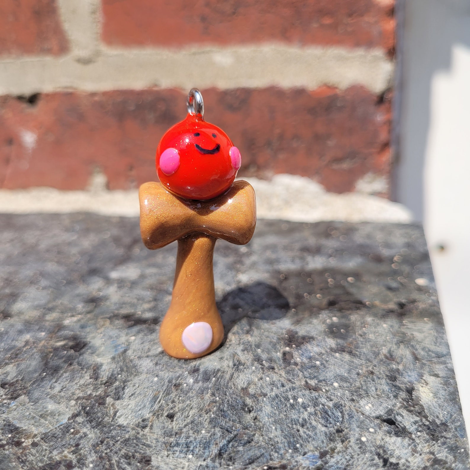 Kendama Keychain/pendant - Handmade From Polymer Clay - Assorted Colors ...