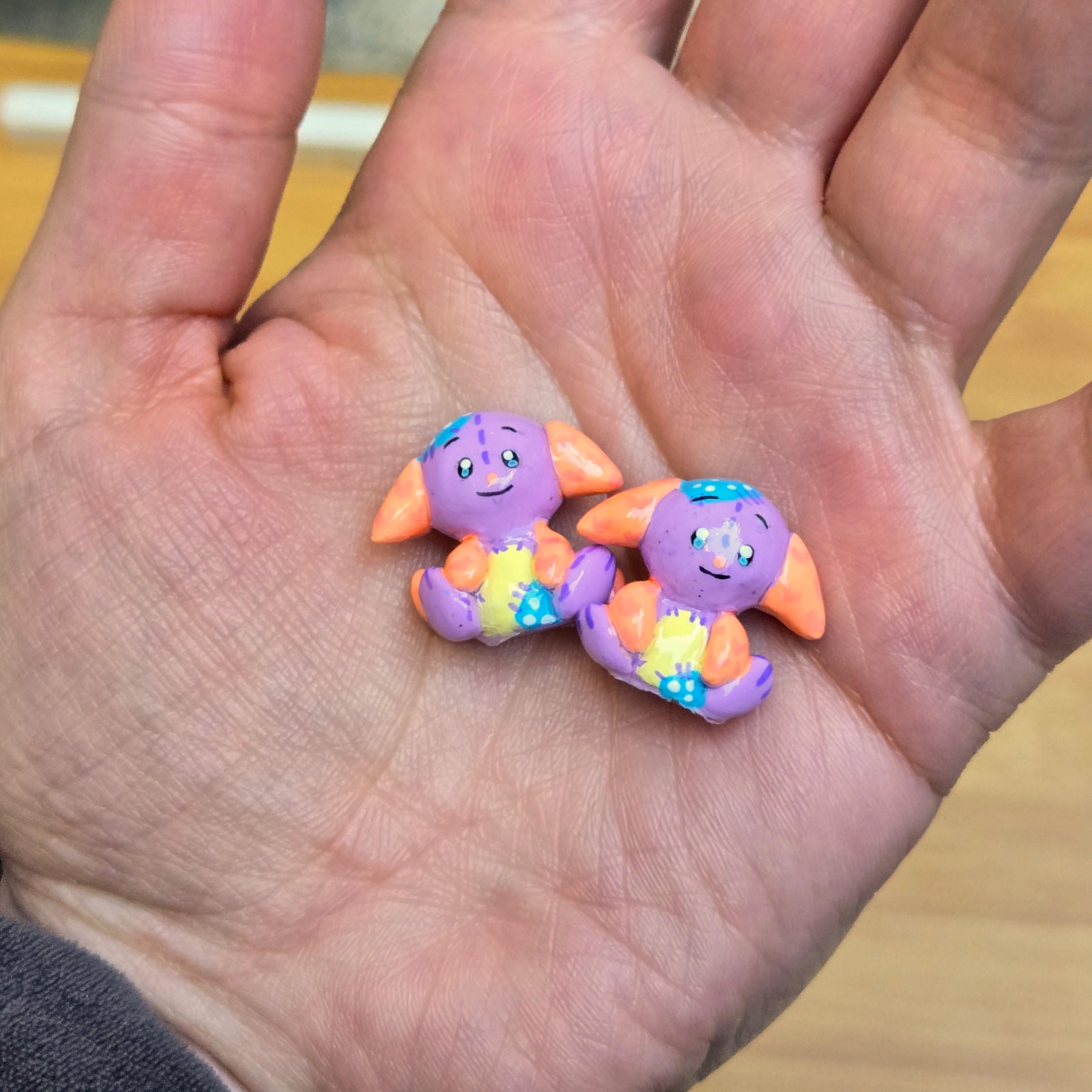 Plush Kacheek Polymer Clay Figurine - Etsy