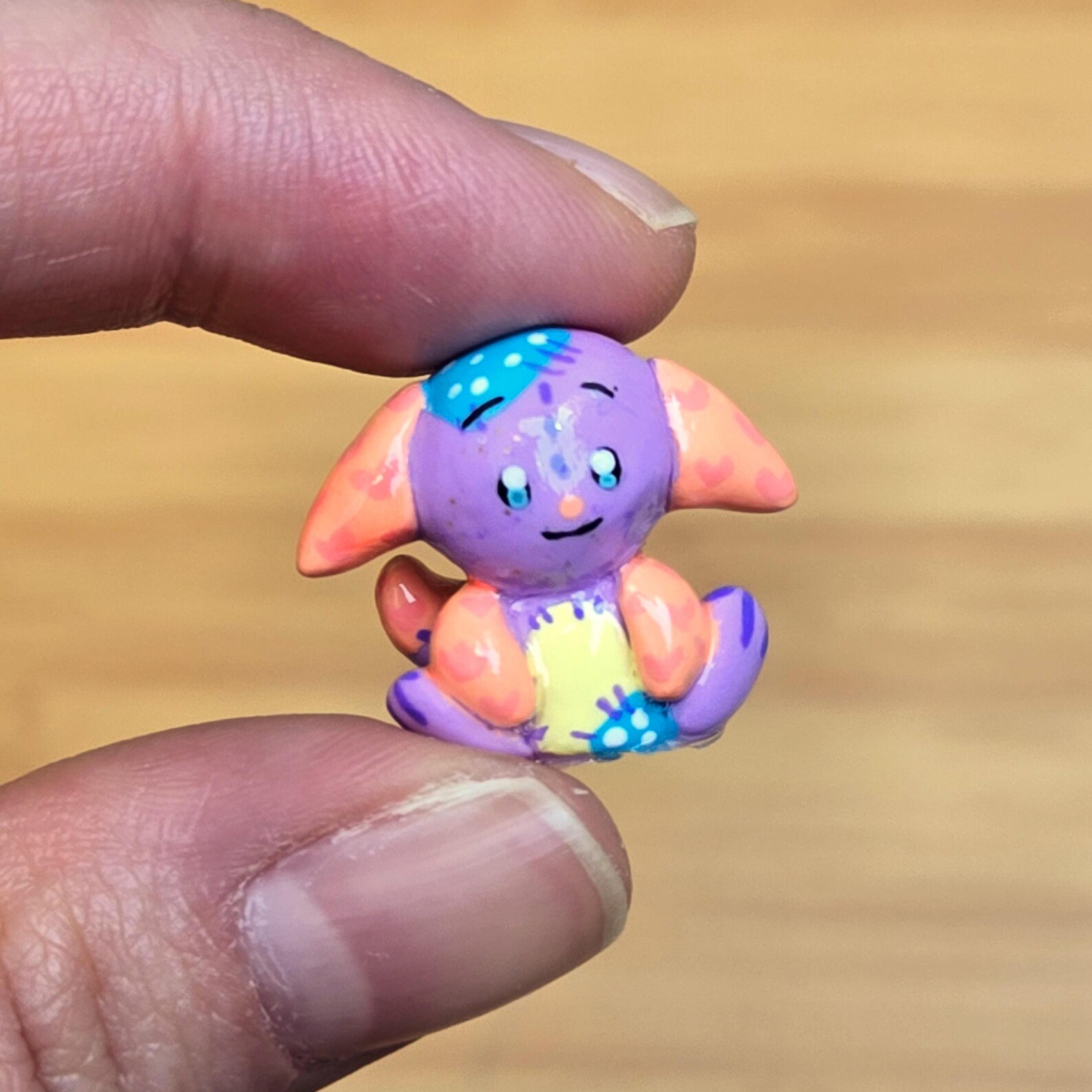 Plush Kacheek Polymer Clay Figurine - Etsy