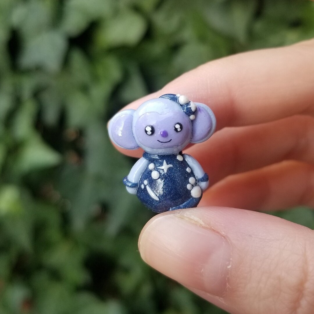Starry Night Sky Monkey, Handmade Polymer Clay Figure - Etsy