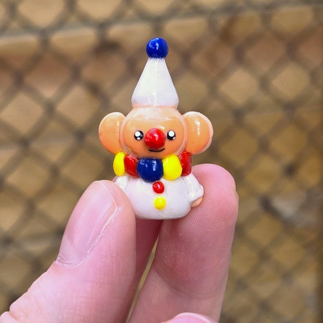 Mini Clown Figure, Cute Clown Monkey Desk Buddy - Etsy