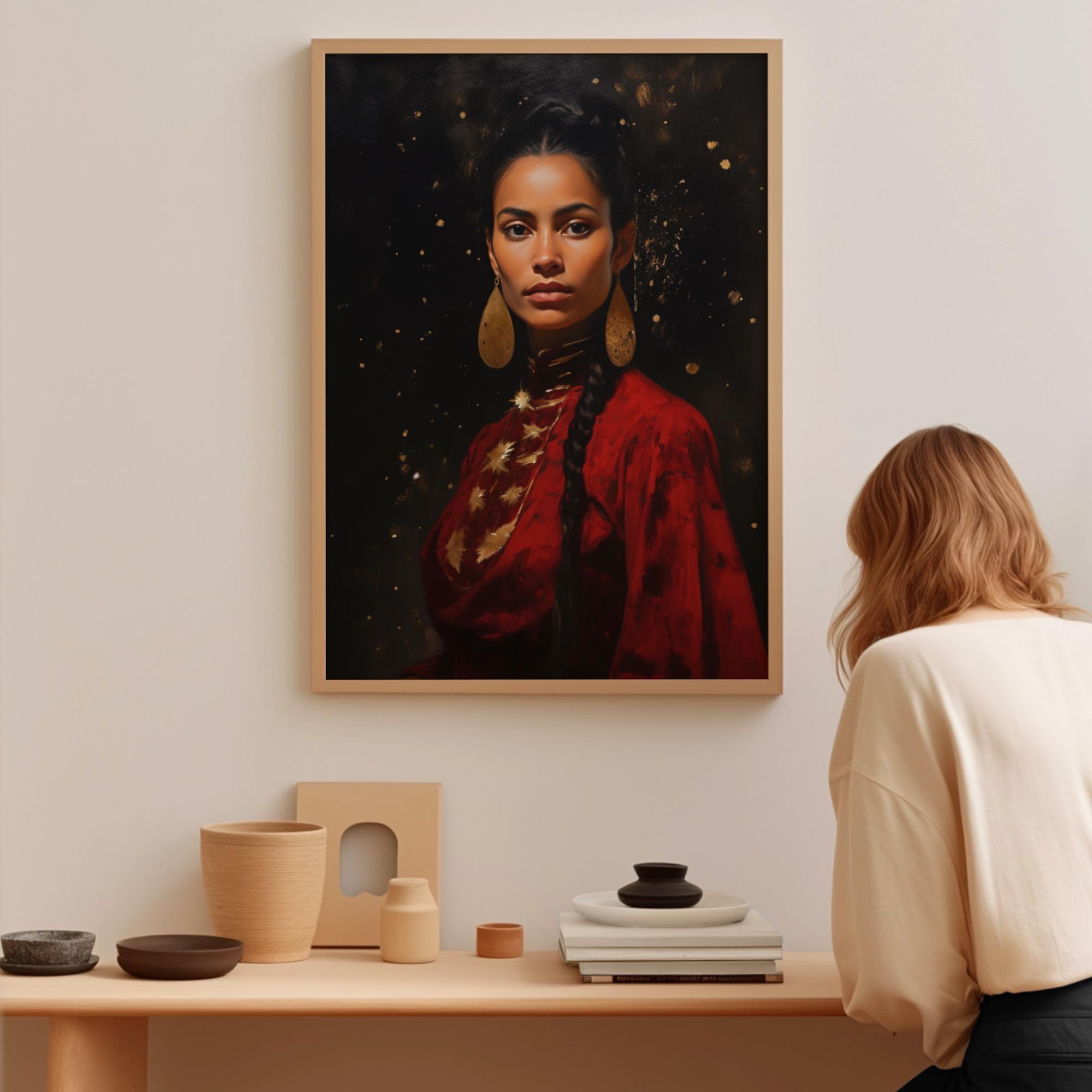 Bohemian Wall Art Ai-generated Printable Vintage Wall Art Printable ...