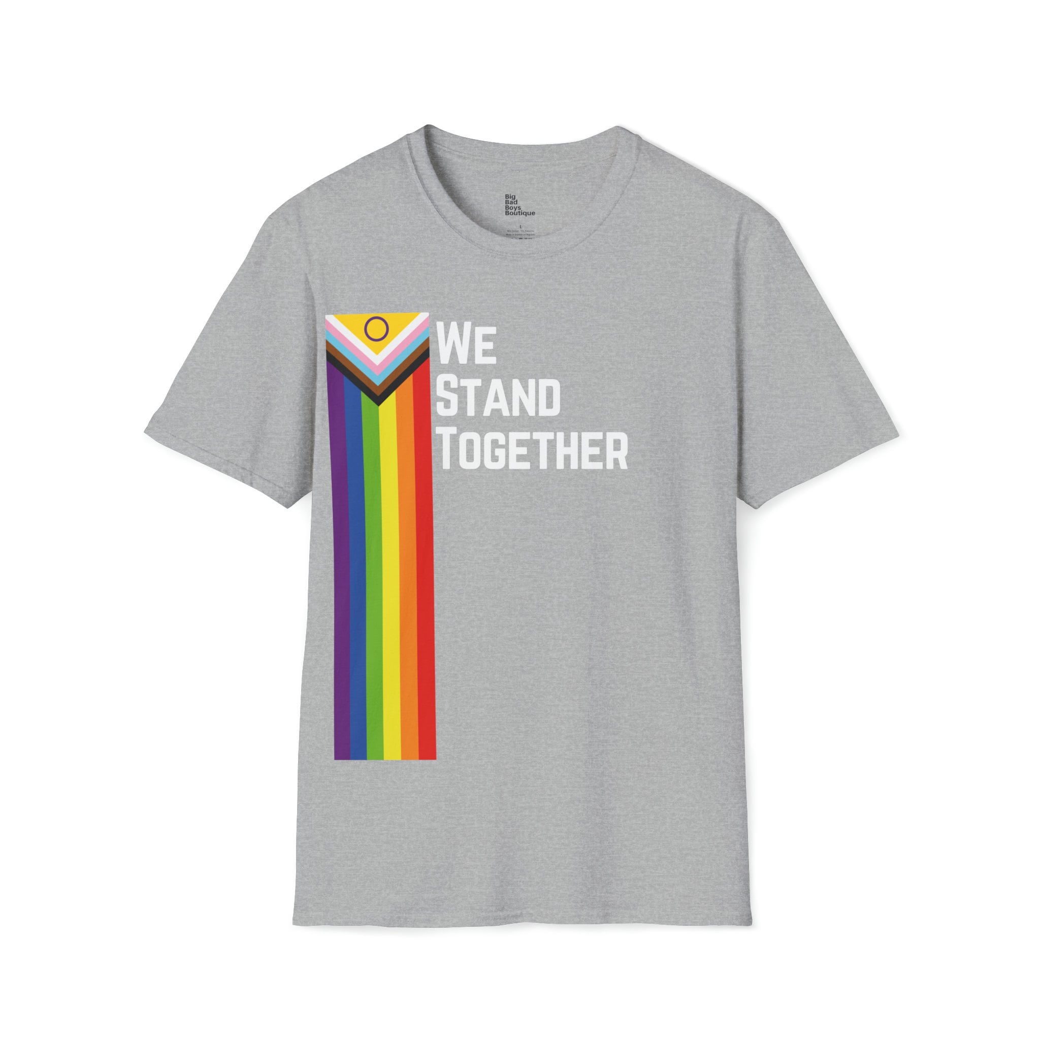 Progress Pride Flag Including Intersex Teeshirt - Etsy