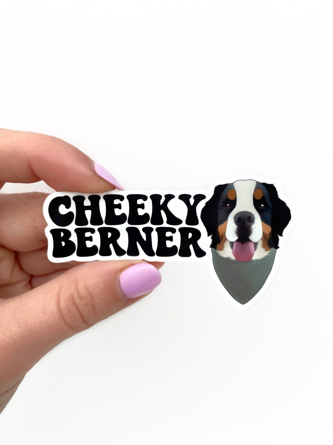 Cheeky Berner Sticker - Etsy