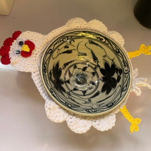 Chicken Bowl Cozy Crochet Pattern - Etsy