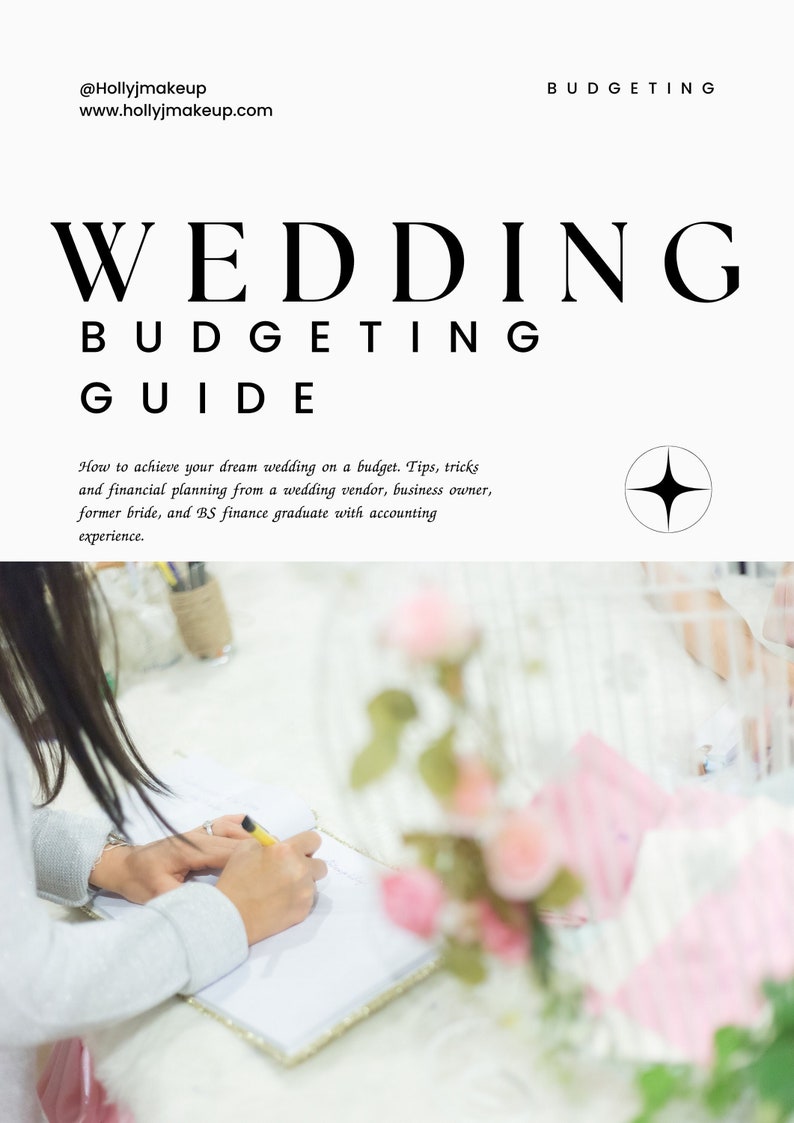Wedding Planning and Budgeting Guide - Etsy