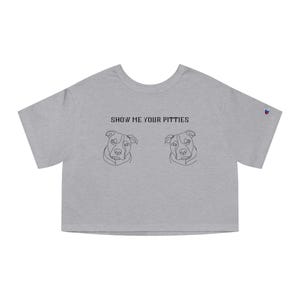 Show Me Your Pitties Cropped T-shirt - Etsy