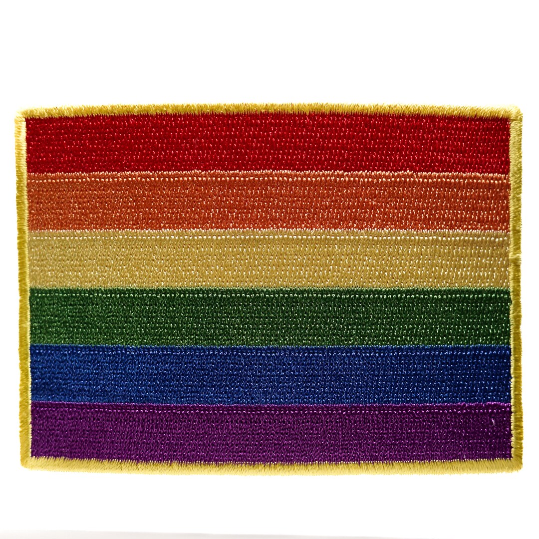 PATCH Rainbow Flag Patch Iron on People of Color LGBT Pride Identity - Etsy