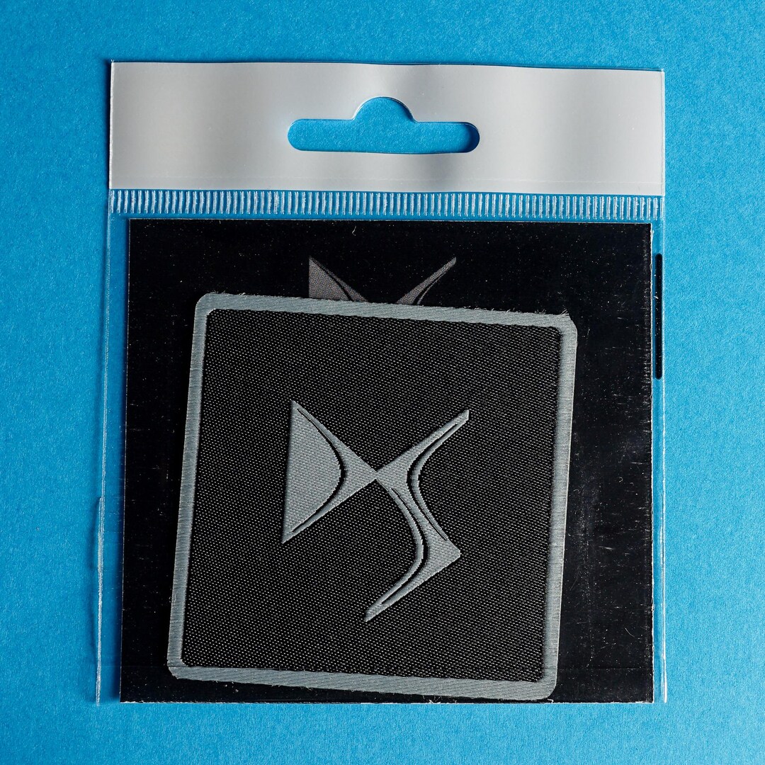 Iron on Patches DS AUTOMOBILES Citroën Embroidered Official Shield Heat ...