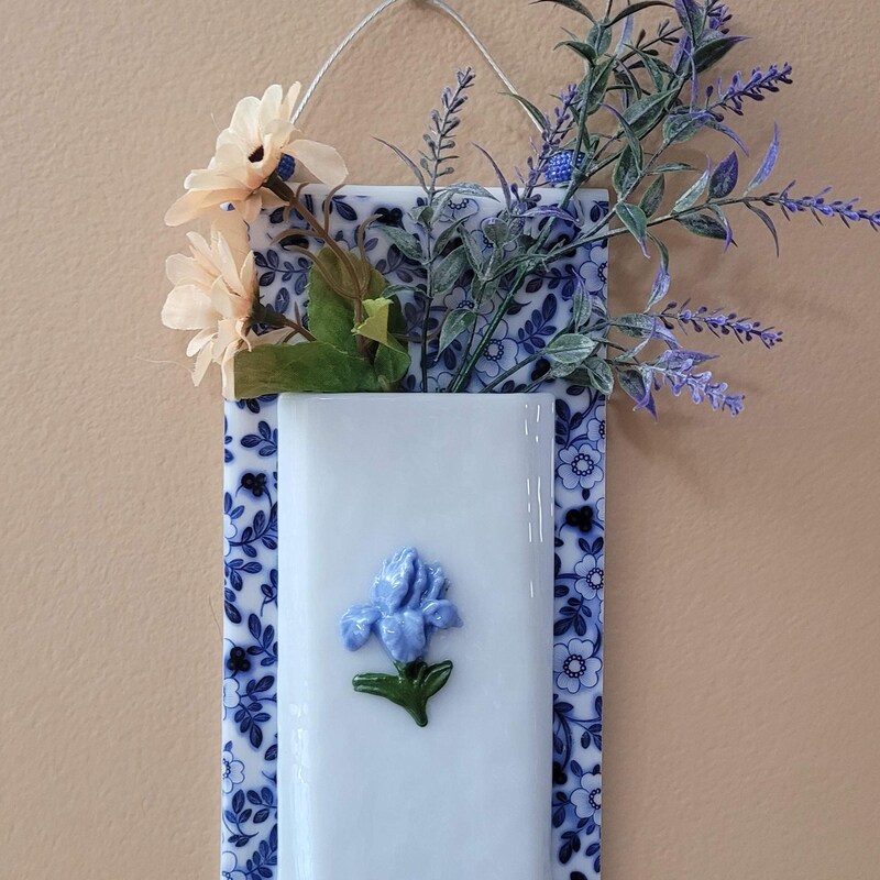 Glass Wall Pocket - Etsy