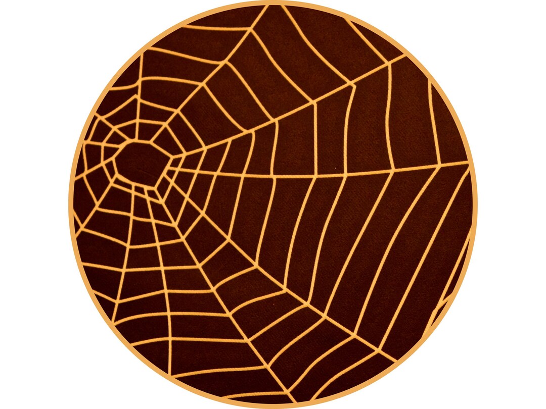 Spider Web Metal Sign - Spooky Halloween Wall Art - Etsy