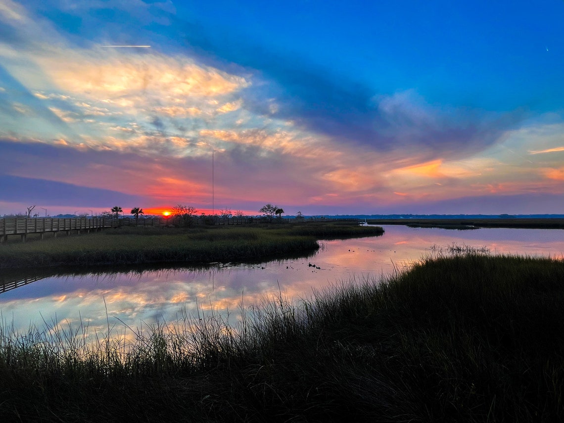 Sunset Reflections - Etsy