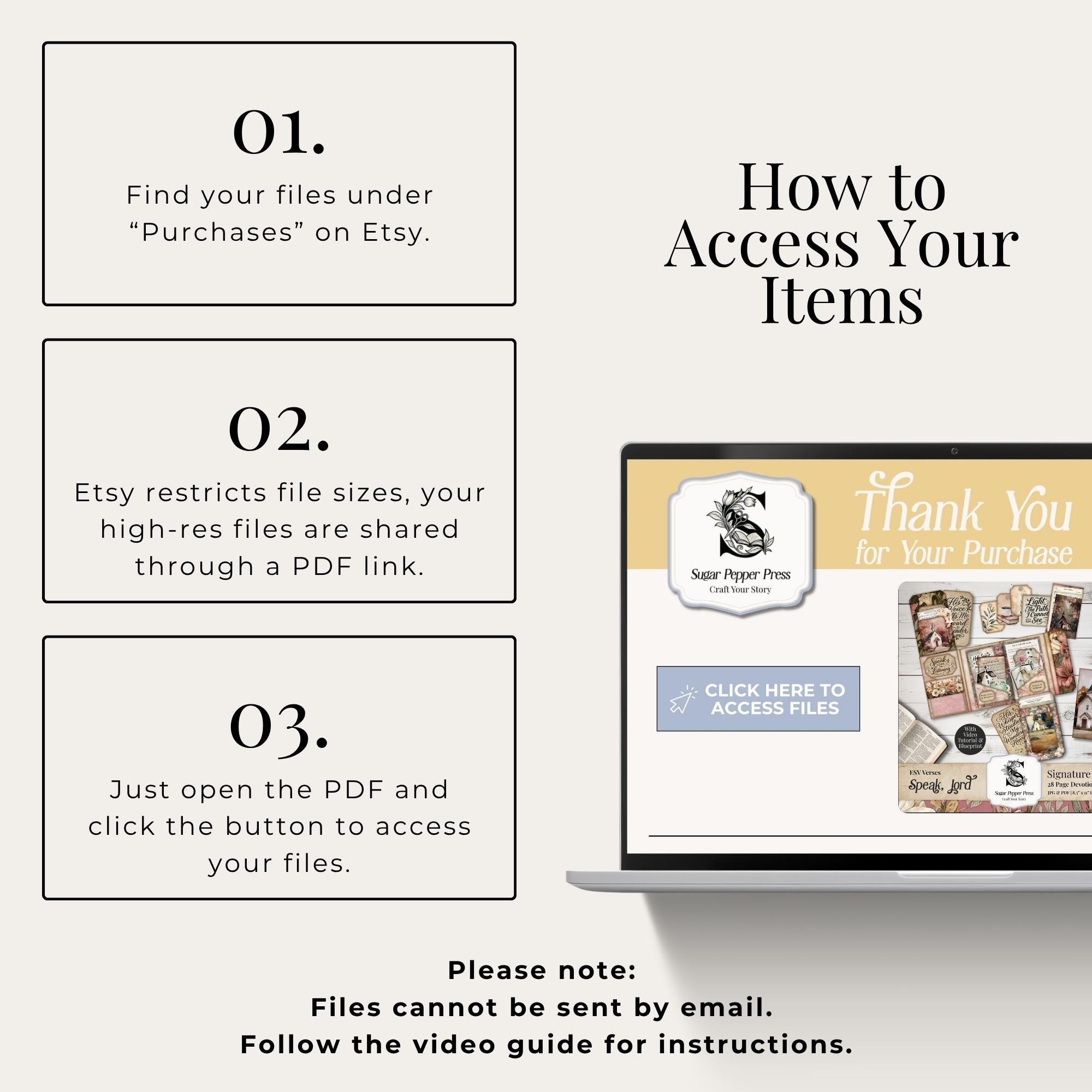 Bible Devotional Folio Kit With Instructions | Scripture Writing Junk ...