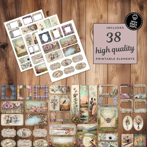 Scotland Tales From the Glen Junk Journal Ephemera Kit | Scottish ...