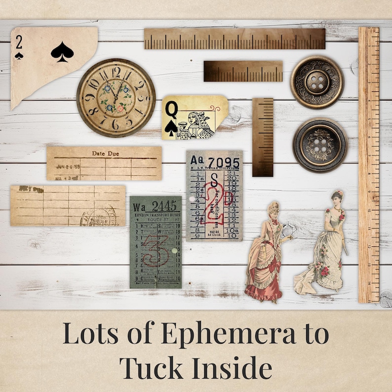 Hidden Paperclip Digital Download With Video Tutorial, Vintage ...
