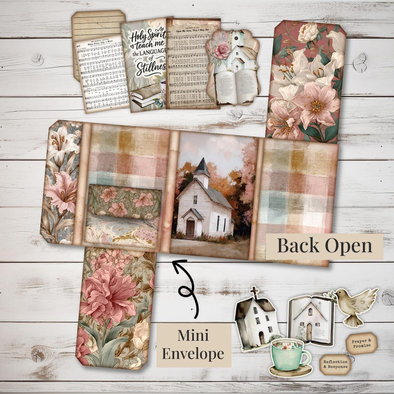 Bible Devotional Folio Kit With Instructions | Scripture Writing Junk ...