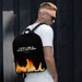 Backpack Laptop Bag, Wall of Fire, Flames, Christian - Etsy