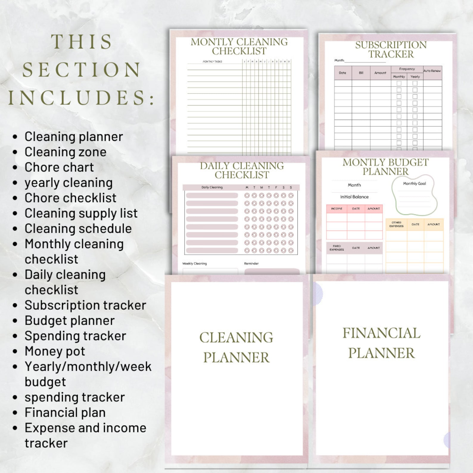 Autism Planner Adult| Autism Planner Printable| ADHD Productivity ...