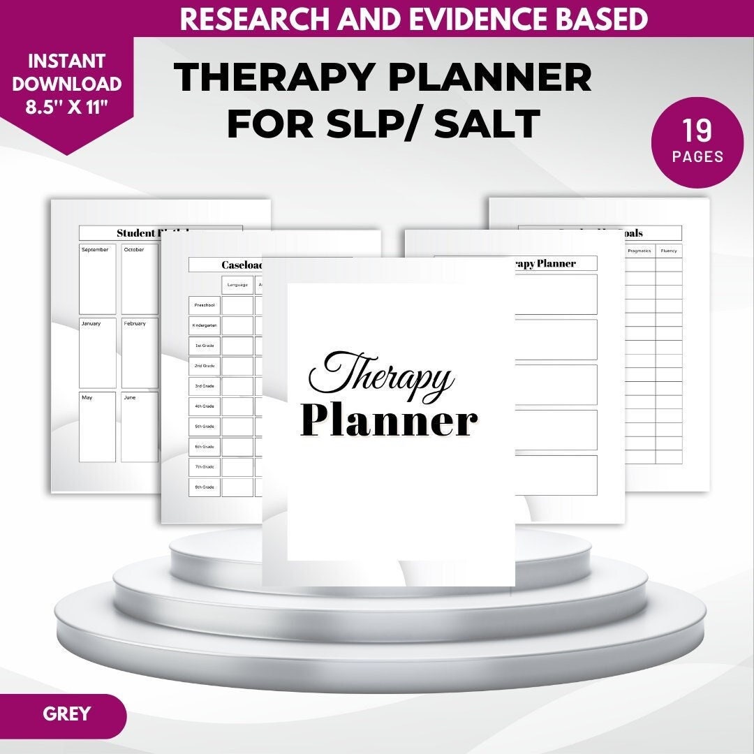 Digital Planner for Slps| Therapy Planning| SLP Planner| SALT Planner ...