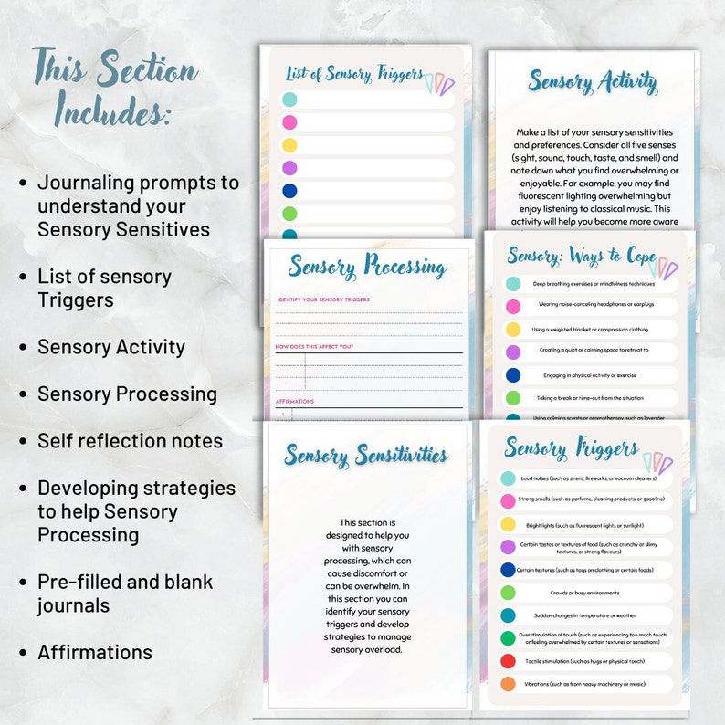 The Bundle -autism Workbook| Autism Worksheets| Autism Journal|autism ...