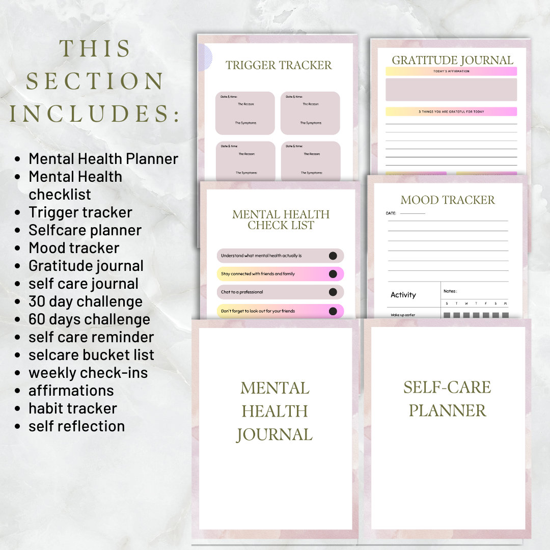 Autism Planner Adult| Autism Planner Printable| ADHD Productivity ...