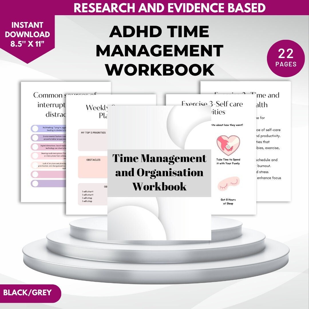 Time Management Worksheet| Time Blocking Task & Time Scheduling ...
